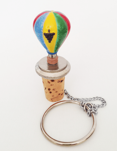 Colorful Hot Air Balloon Stopper | Cool Aviation Gifts
