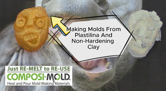 Making Molds from Non-drying Clay and Plastilina using ComposiMold ...