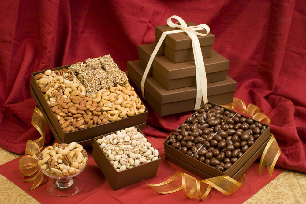 Gifts - Nut Gift Towers - Superior Nut Store