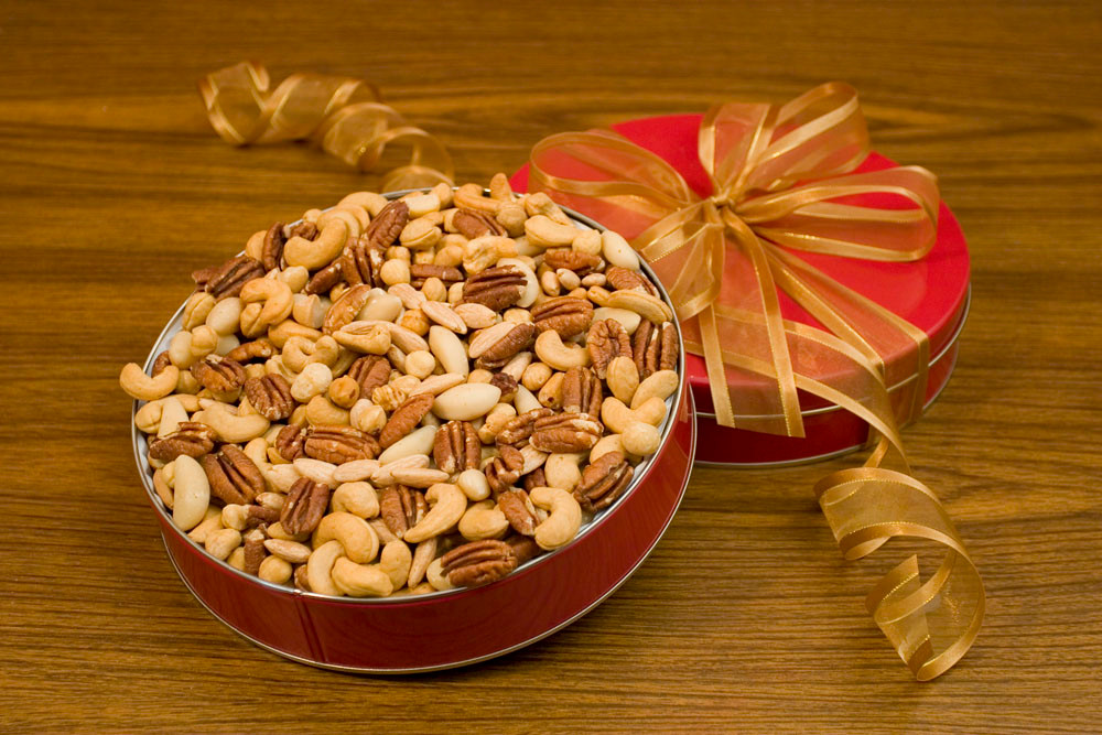 Buy Superior Mixed Nut Gift Tin (Salted) from Superior Nut Store ...