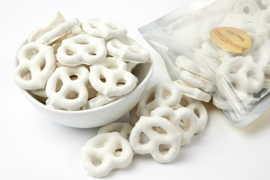 Buy White Frosted Pretzels from Superior Nut Store | Superior Nut Company