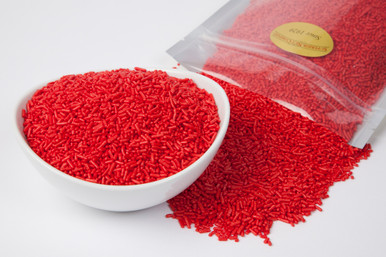 Buy Red Sprinkles from Superior Nut Store | Superior Nut Company