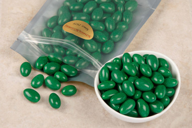 Buy Dark Green Jordan Almonds from Superior Nut Store | Superior Nut ...