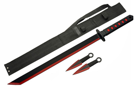 Red Cyber 3pc Ninja Set