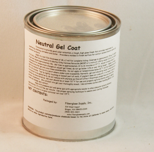 Gallon Neutral Base Gel Coat - Fiberglass Supply