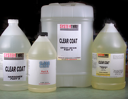 15 Gallon Kit, Clear Coat Epoxy - Fiberglass Supply