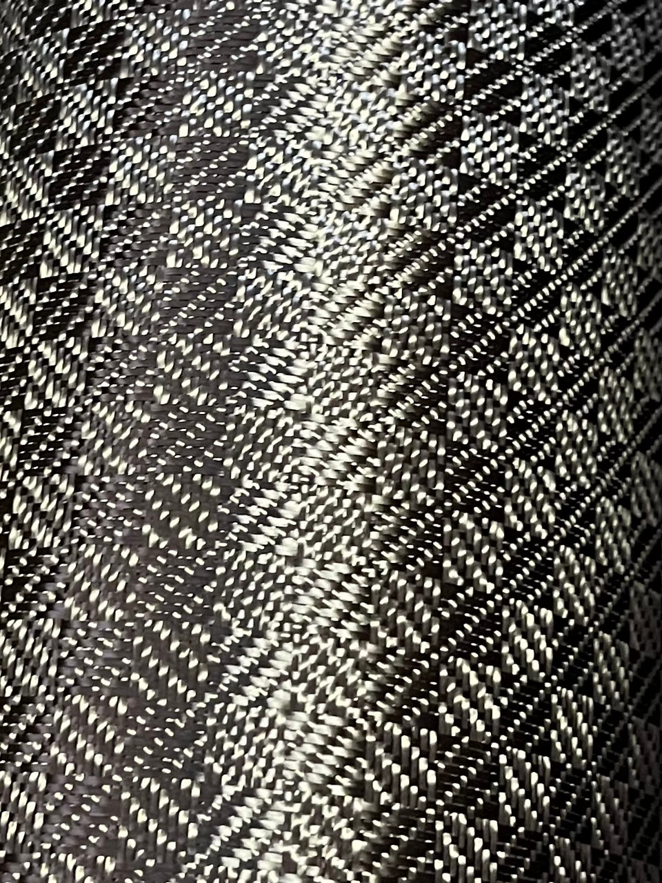 Checkerboard Jacquard Weave Carbon Fiber Fabric 6oz 50" wide ...