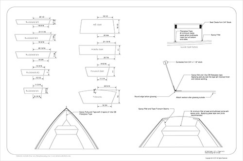 Digital Download EZ Skiff Plans - Fiberglass Supply
