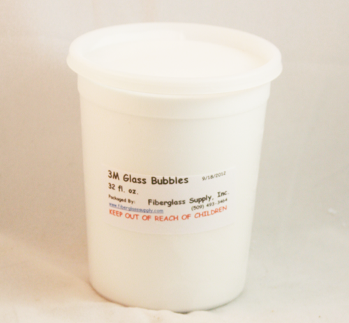 3M Glass Bubbles, 32 fl. oz. - Fiberglass Supply