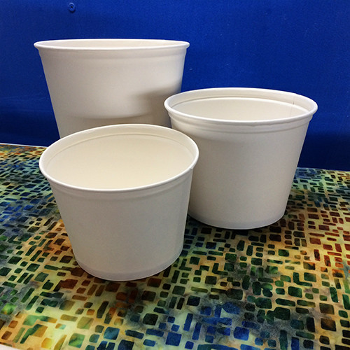 53 oz. (1 1/2 qt.) Paper Bucket - Fiberglass Supply