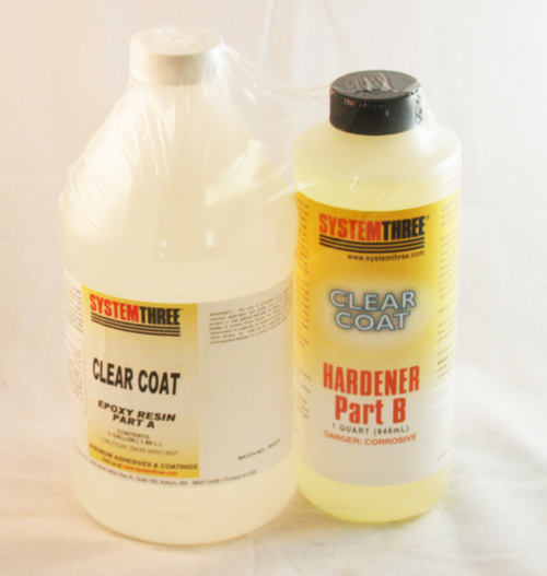 3 Pint System Three Clear Coat Epoxy - Fiberglass Supply