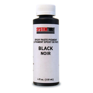 4 oz. Black Epoxy Pigment - Fiberglass Supply