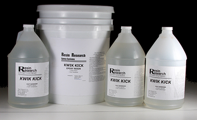 Resin Research Kwick Kick Epoxy 7.5 Gallon Kit