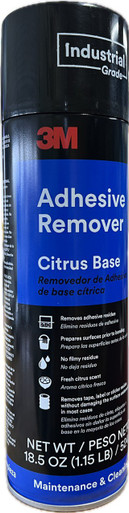 3M Citrus Base Adhesive Remover, 18.5 oz. Can - Fiberglass Supply