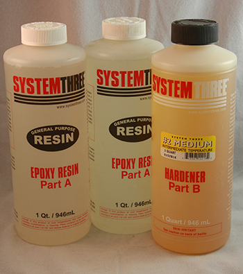 3 Quart Kit #2, System Three Epoxy Medium - Fiberglass Supply