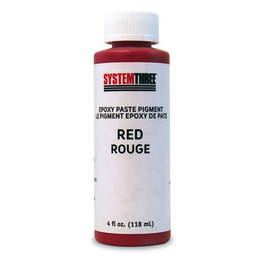 4 oz. Red Epoxy Pigment - Fiberglass Supply
