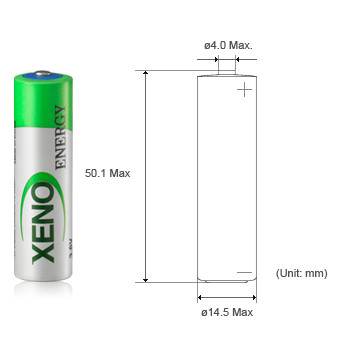 XL-060F - Xeno Energy AA 3.6V Lithium Battery