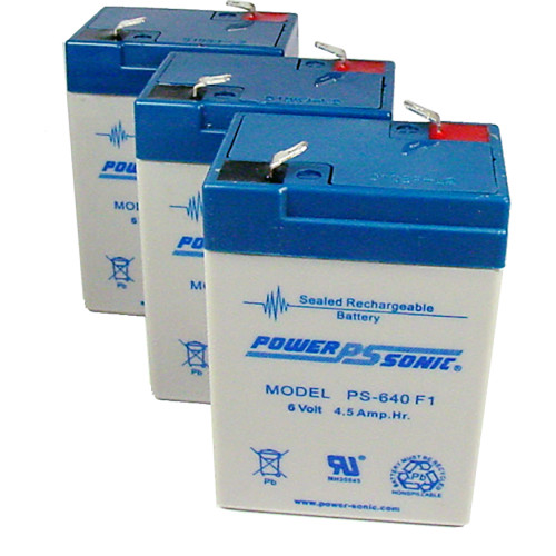 UPS Backup Battery Replacement for Tripp Lite TLRBC15 (3 x PS-640)