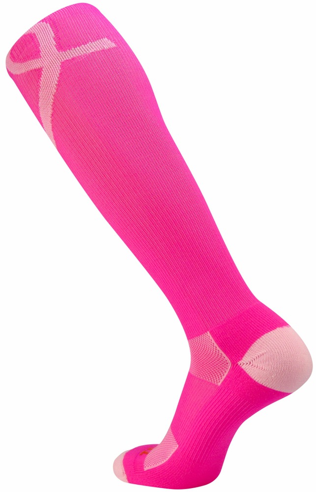 TCK Breast Cancer Awareness Ribbon OTC Socks