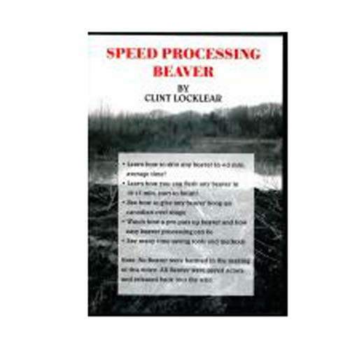 Locklear, Clint - Speed Processing Beaver DVD - Sterling Fur Company