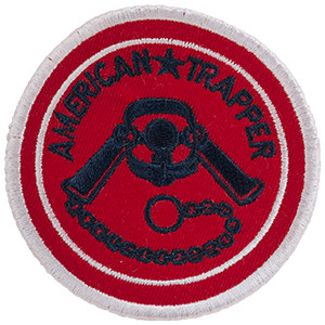 American Trapper - Sew-On Patch - Sterling Fur