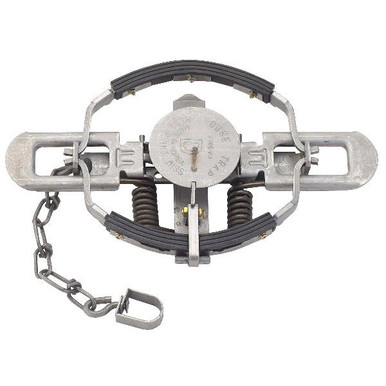 4 Coil Rubber Jaw Trap - #3 Bridger | Sterling Fur Company