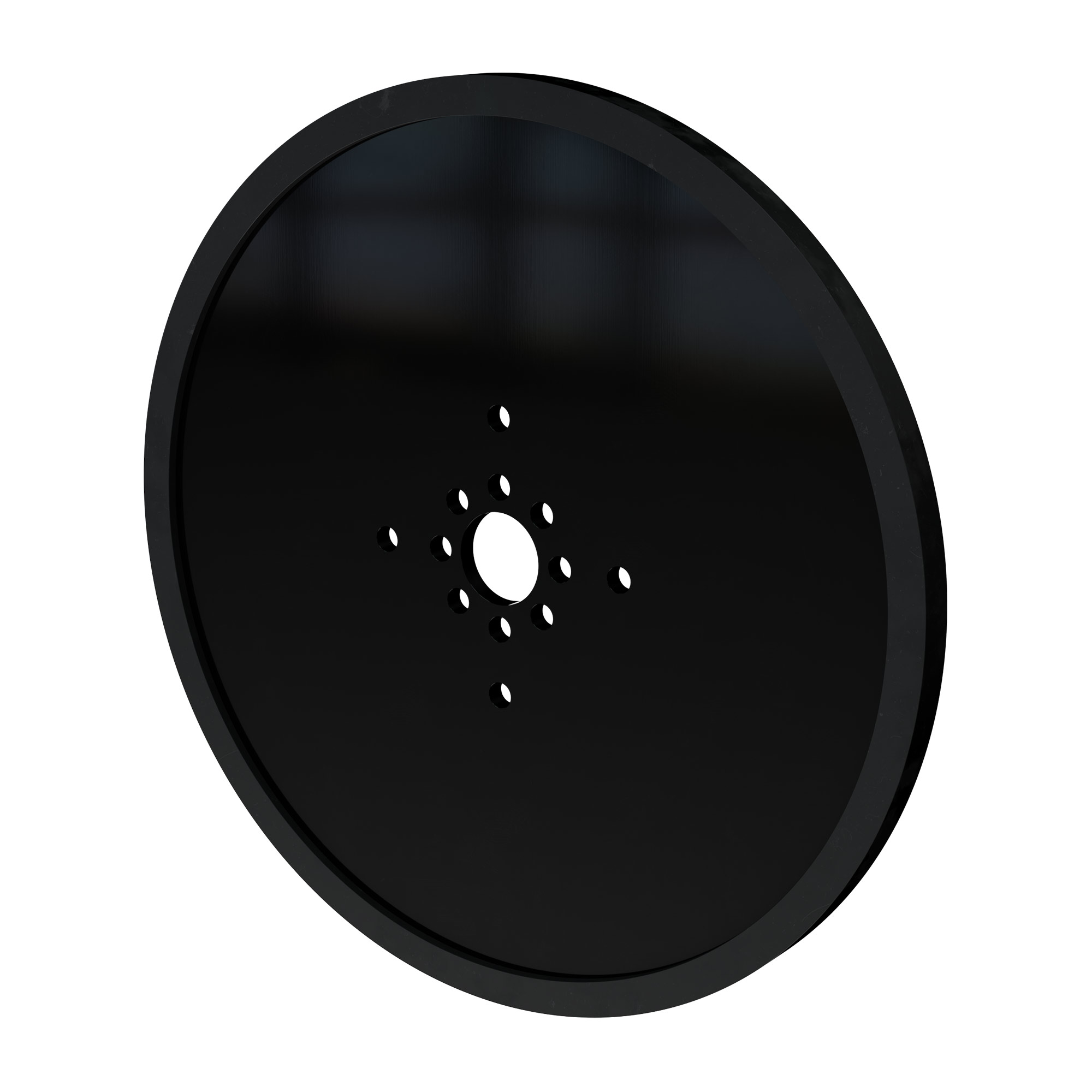5" Black Acrylic Disc Wheel - 2 Pack - ServoCity