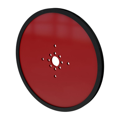 5" Red Acrylic Disc Wheel - 2 Pack - ServoCity