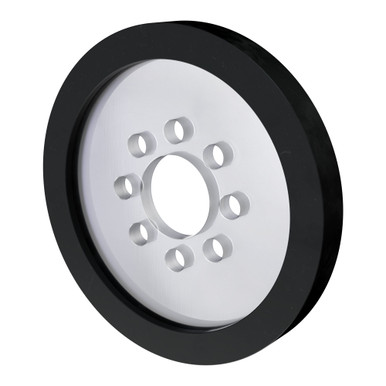 2" Clear Acrylic Disc Wheel - 2 Pack - ServoCity