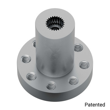 Servo Shaft Hub (0.50" Diameter, H25T Spline) - ServoCity
