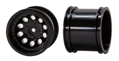 3605 Series Black Revolver Rim (12mm Hex Drive, 56mm [2.2"] Diameter ...