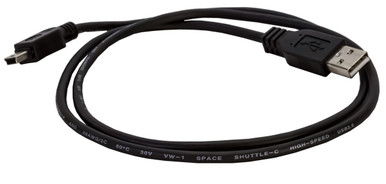 USB A Male to Mini USB B Male Cable - ServoCity