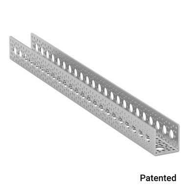 U-Channel (23 Hole, 18.00" Length) - ServoCity