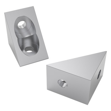 3/8" X-Rail Gusset (2 Pack) - ServoCity