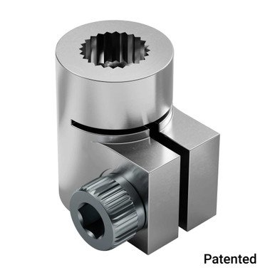 6mm 24 Tooth (C1) Spline, Servo to Shaft Clamping Coupler - ServoCity