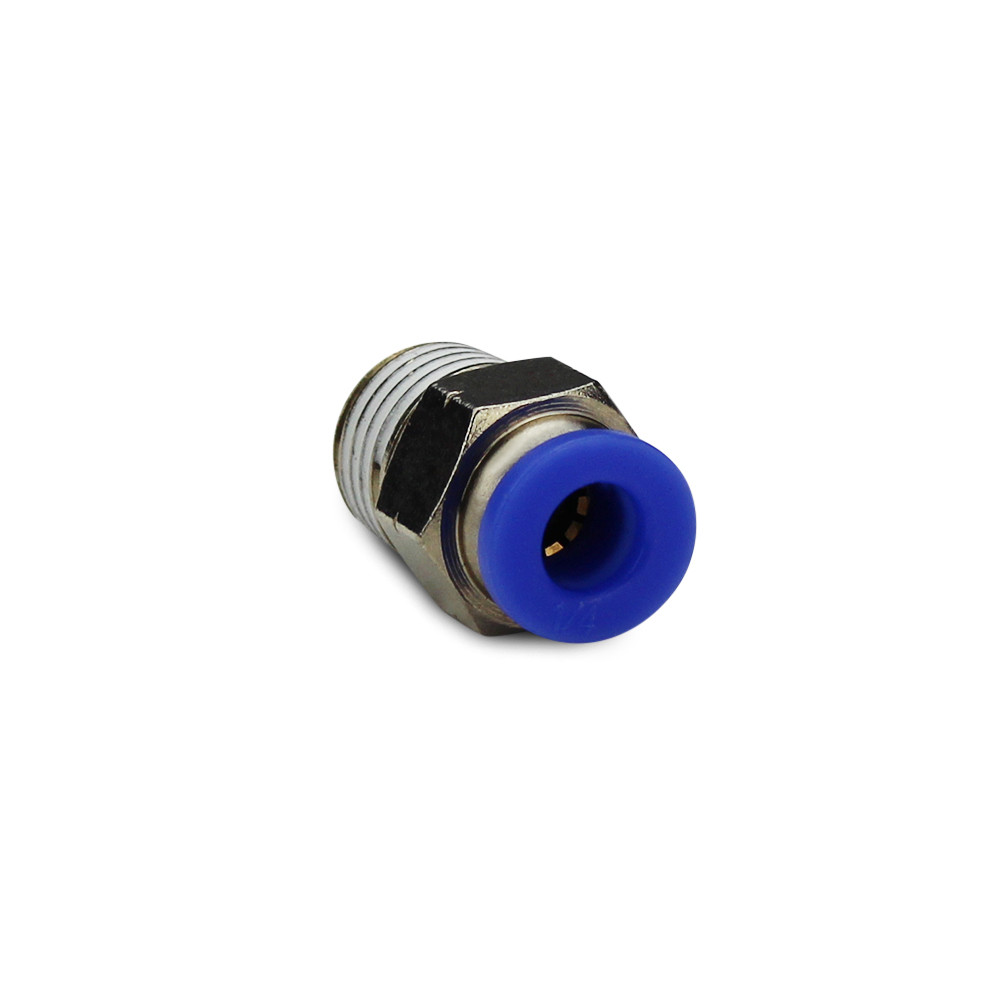 Male Straight Connector Push Connect Fitting - 5 Pack