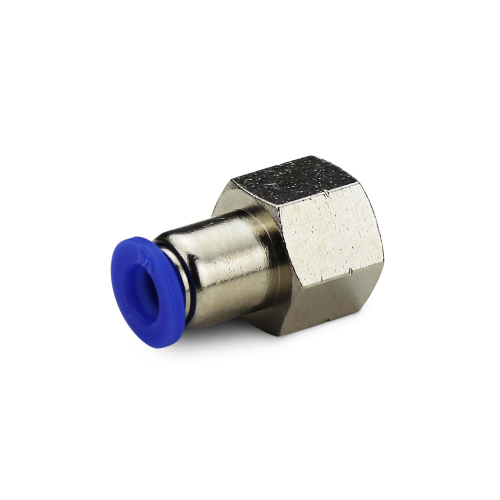 Female Straight Connector Push Connect Fitting - 5 Pack