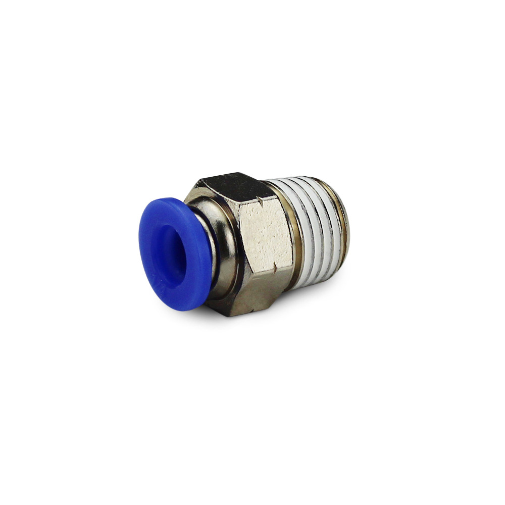 Male Straight Connector Push Connect Fitting - 5 Pack
