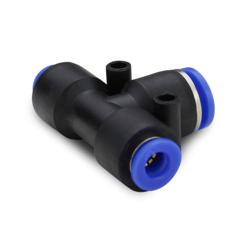 Reducer Tee Push Connect Pneumatic Fitting - 5 Pack