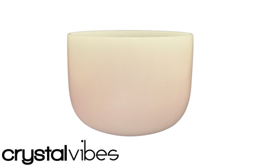 11" Empyrean Rose Quartz Fusion Crystal Singing Bowl (ca0011rosequartz)