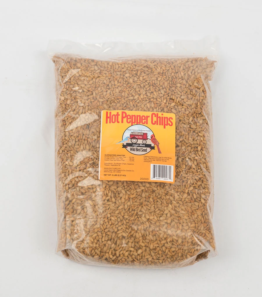 Hot Pepper Chips - Lizzie Mae's Bird Seed