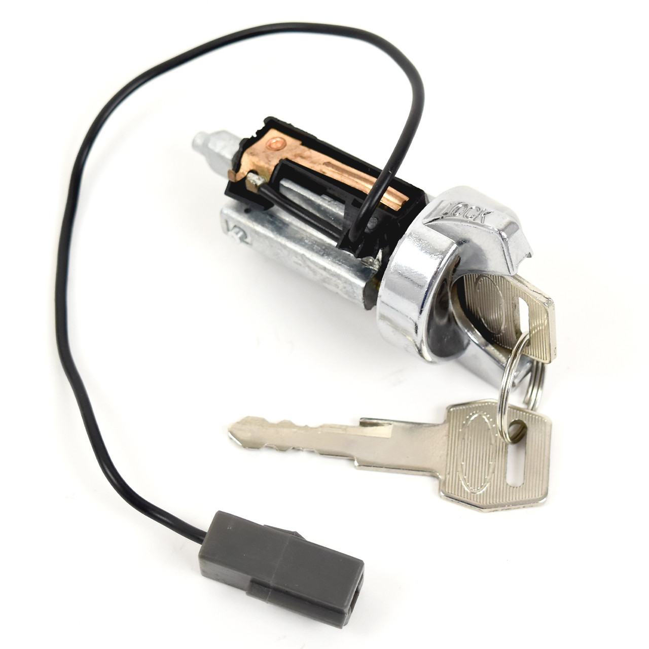 eClassics 1984-1990 Ford Bronco II Ignition Lock Cylinder Chrome With ...