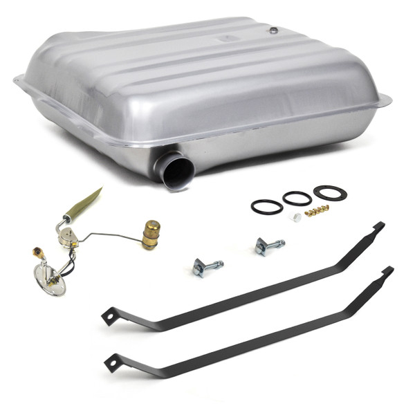 eClassics 1955-1956 Chevrolet Bel Air Fuel Tank Kit - 16 Gallon, 3/8 ...