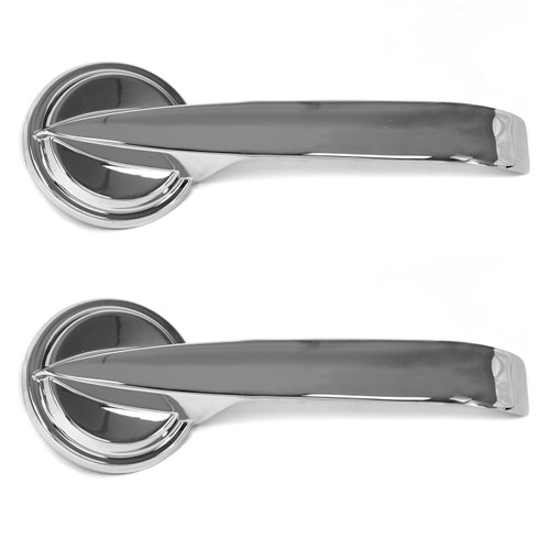 eClassics 1960-1963 Mercury Comet Inside Door Handle Chrome PAIR ...