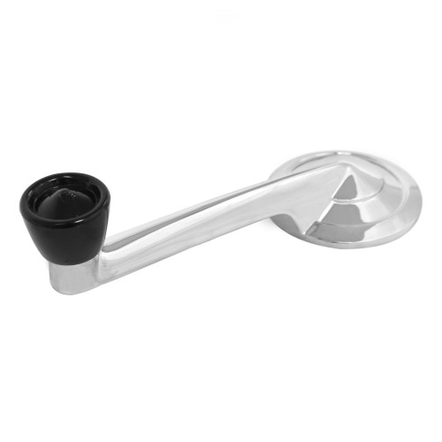 eClassics 1955-1956 Ford Fairlane Door Window Handle With Black Knob ...