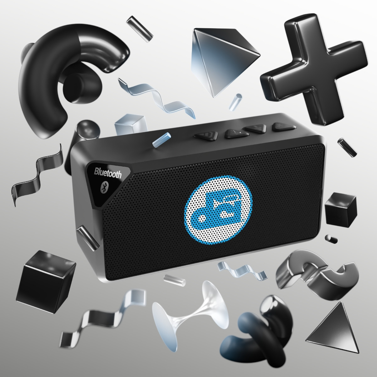 DCI Logo Jabba Bluetooth Speaker - DCI Store