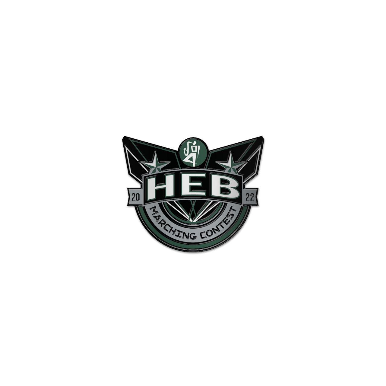 2022 HEB Marching Band Contest Pin - PepWear Online Store 2022 HEB Marching Band Contest Pin - PepWear Online Store