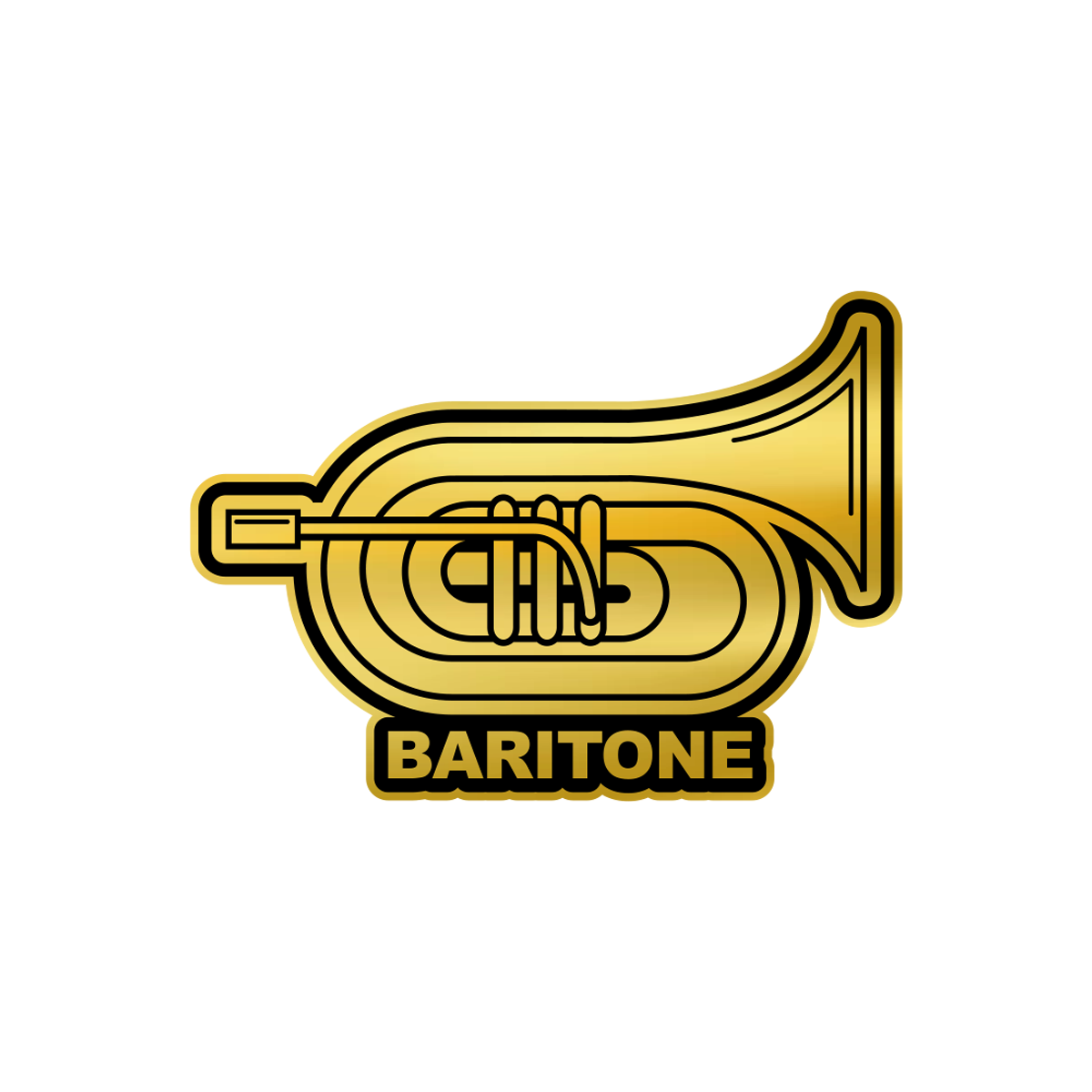 Baritone Sticker