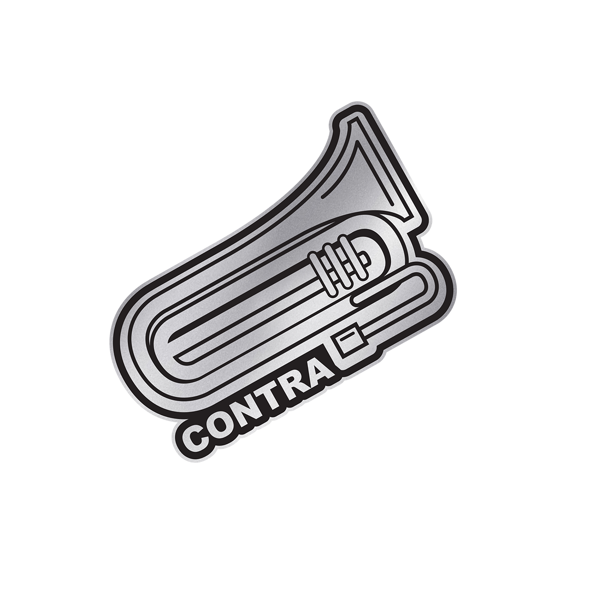 Contra Sticker