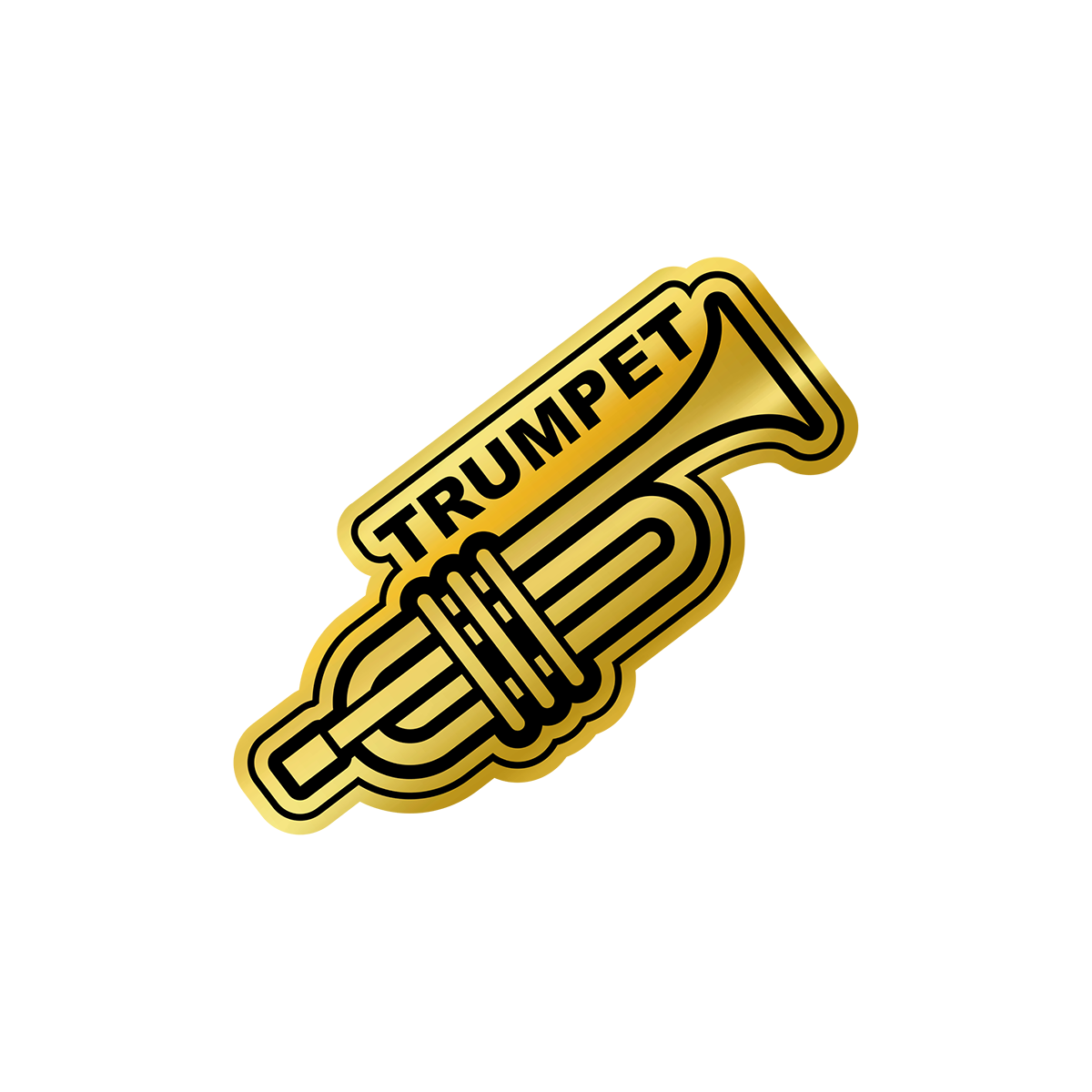 Trumpet Sticker